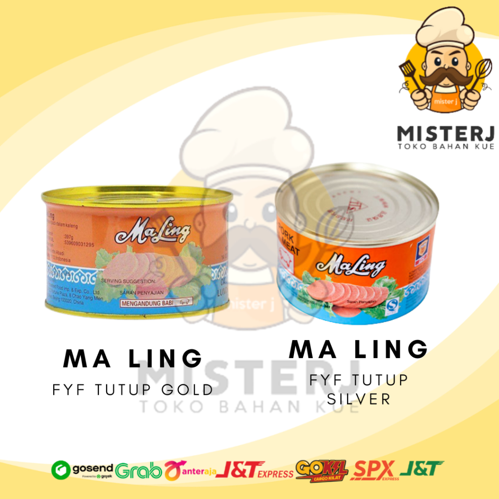 Jual Ma Ling Lunchean Pork | 397 Gram | TTS Canned | Ham Daging B4bi ...