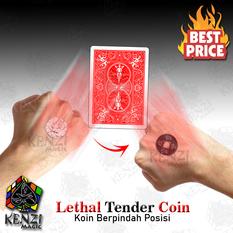 Jual Alat Sulap Lethal Tender Coin Chinese Coin Koin Berpindah Posisi ...