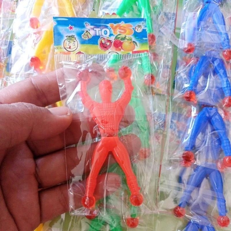 Jual Mainan Anak Spiderman Menempel Dinding || Mainan Super Ninja ...