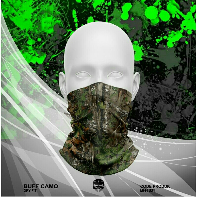 Jual Masker Buff Premium Camouflage - Buff Camo Berburu - Buff Hunting ...