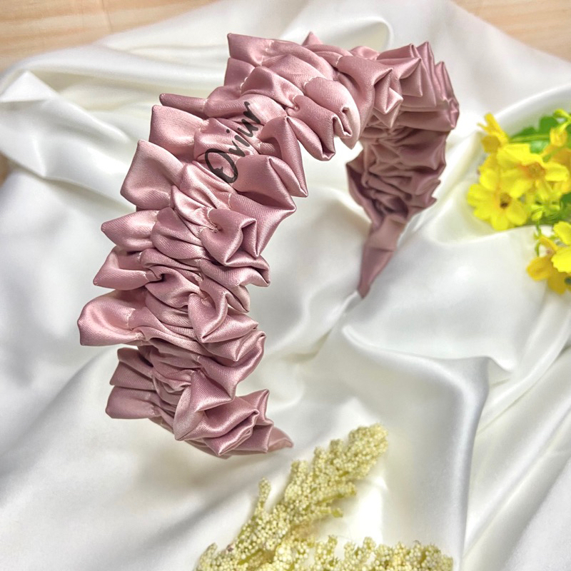 Jual BANDO NAGITA SLAVINA / BANDO VIRAL/ BANDO SCRUNCHIE RUFFLE ...