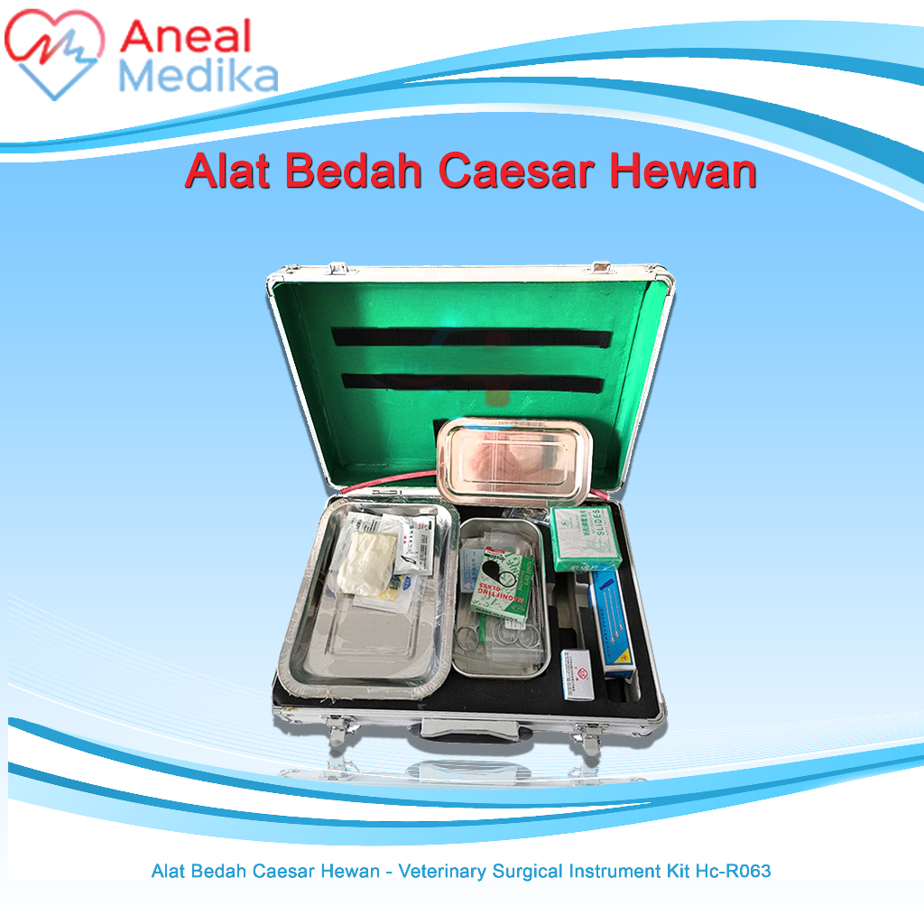 Jual Alat Bedah Caesar Hewan - Veterinary Surgical Instrument Kit ...