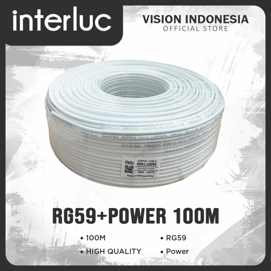 Jual KABEL CCTV RG59+POWER #100METER KUALITAS NO 1 | Shopee Indonesia
