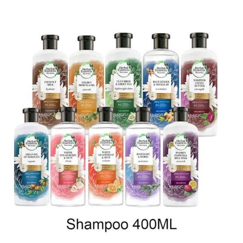 Jual HERBAL ESSENCES SHAMPOO 400ml | Shopee Indonesia