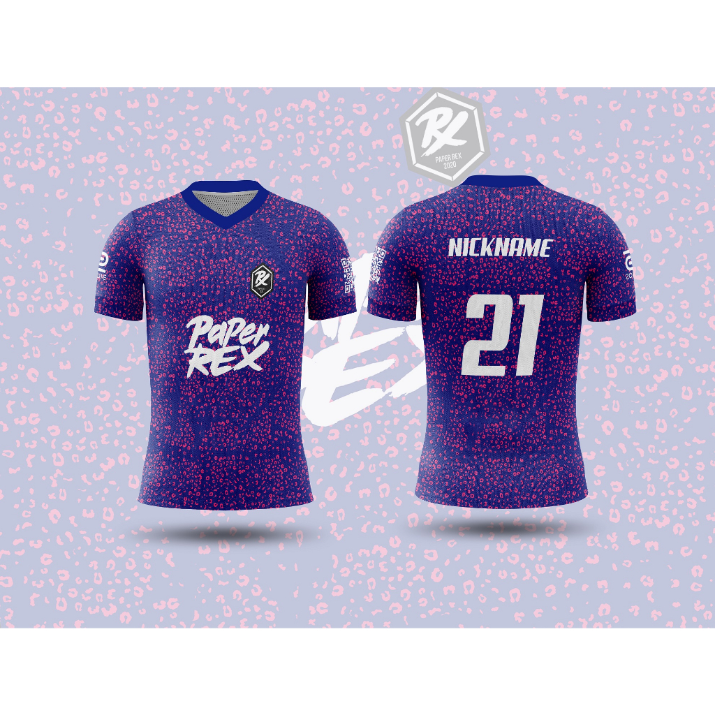 Jual Jersey V-NECK Gaming Esport Valorant Paper Rex 2021 Jersey Custom ...