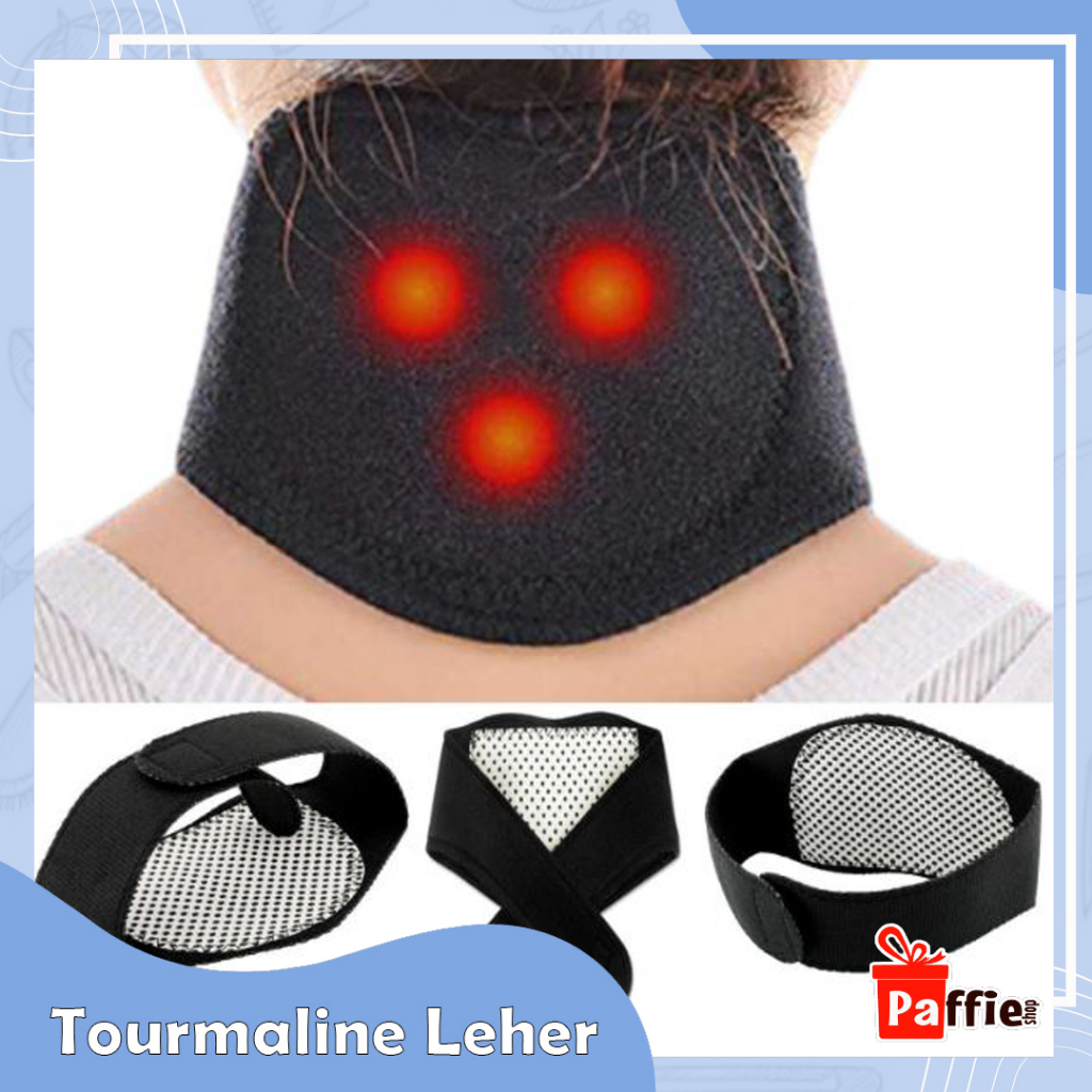 Jual Tourmaline leher terapi magnetik kesehatan neck belt theraphy ...