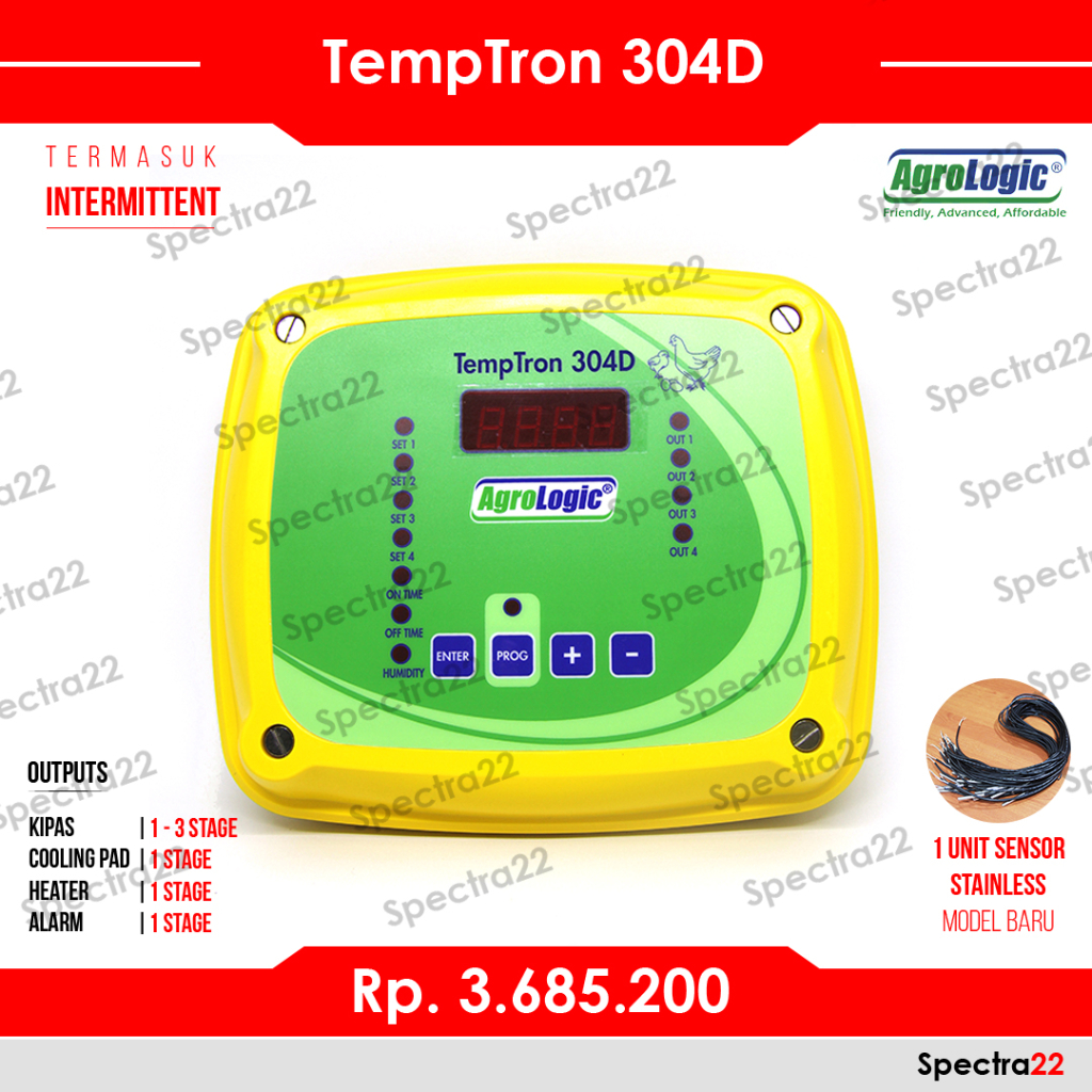 Jual Temptron 304D - Pengatur Suhu Close House - Alat Ternak Ayam ...