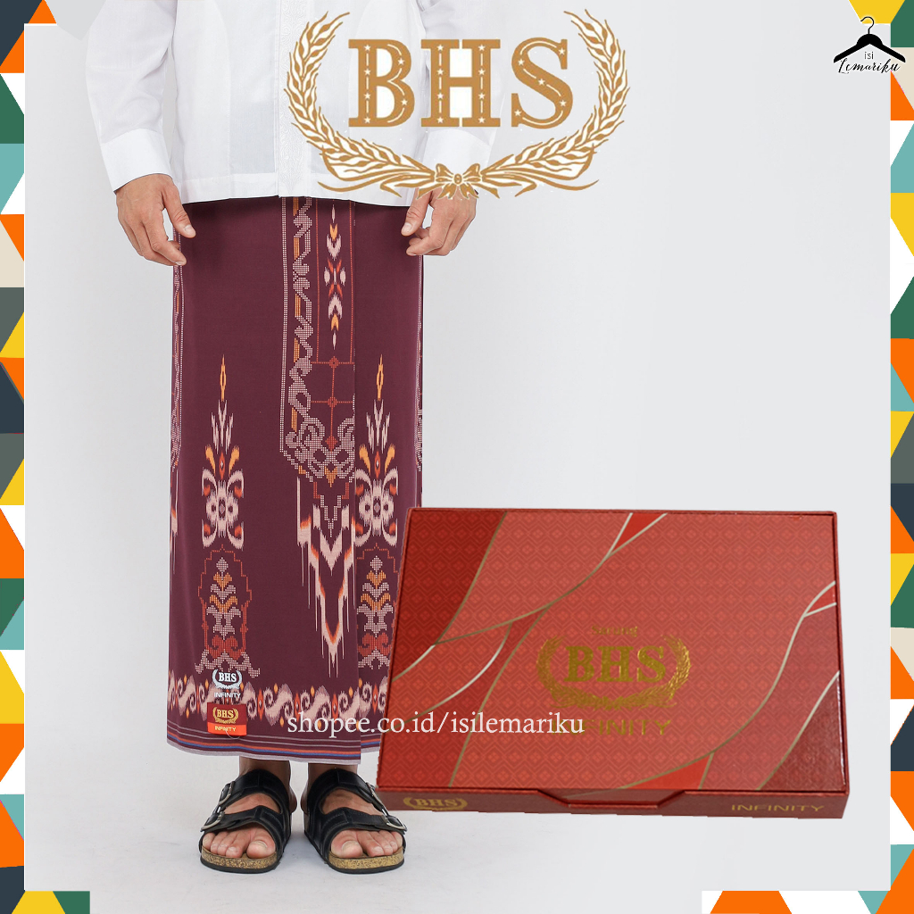 Jual Sarung BHS INFINITY GOLD Ukuran Dewasa Sarung Pria | Shopee Indonesia