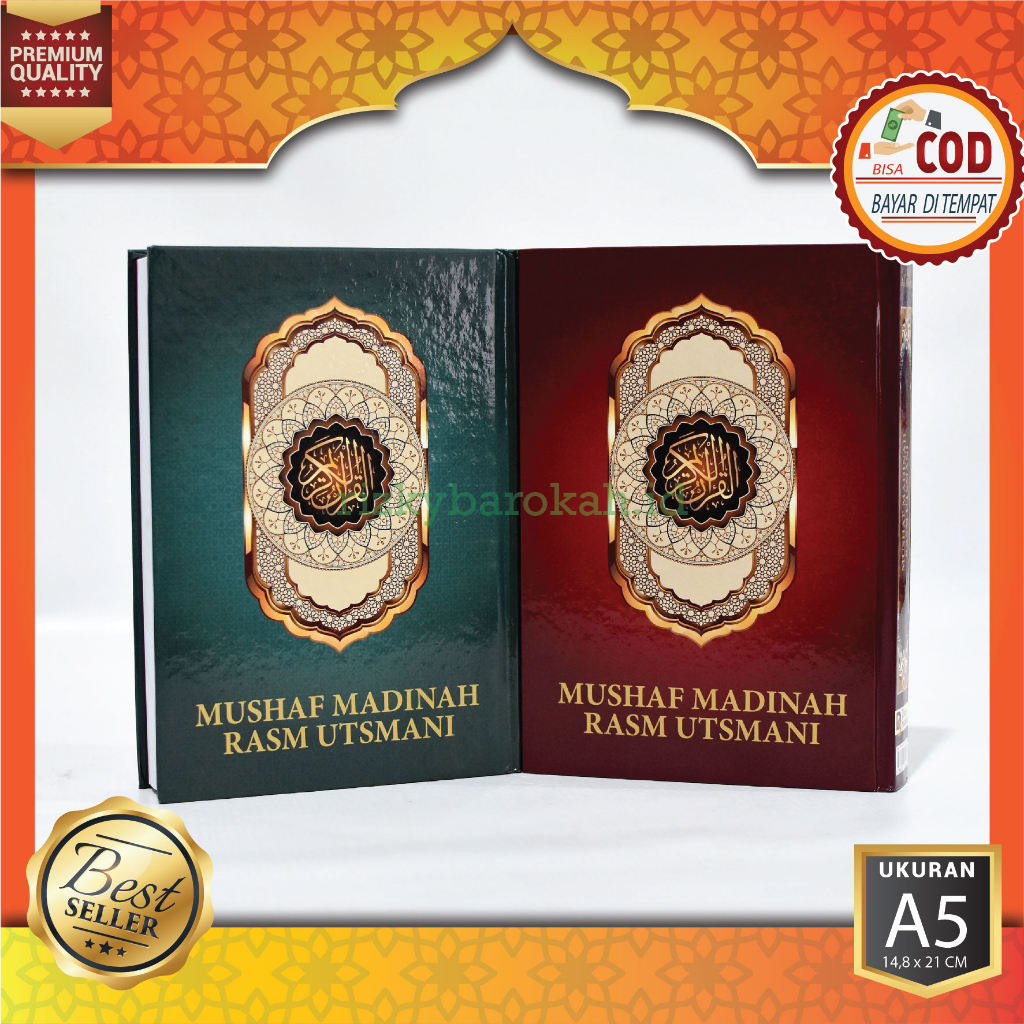Jual Mushaf Al Qur'an Madinah Rasm Utsmani Madina Al Kamil Ukuran A5 Alquran Non Terjemah Khat ...