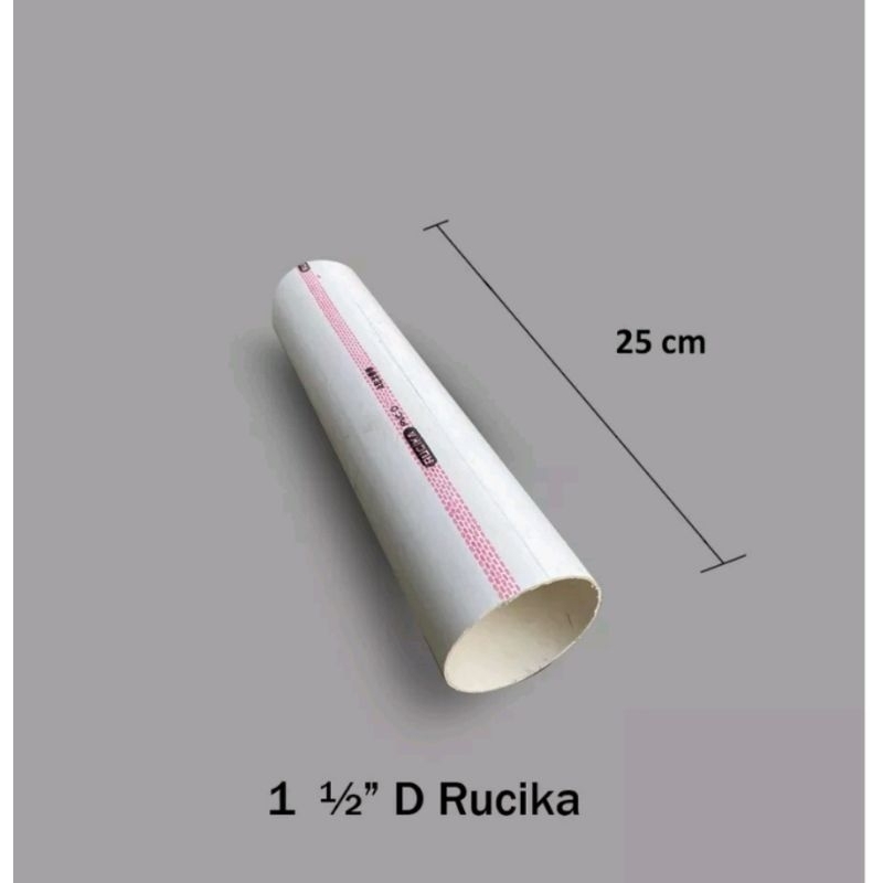 Jual Pipa Potongan 1 1/4" Inch D Rucika 25 cm | Shopee Indonesia