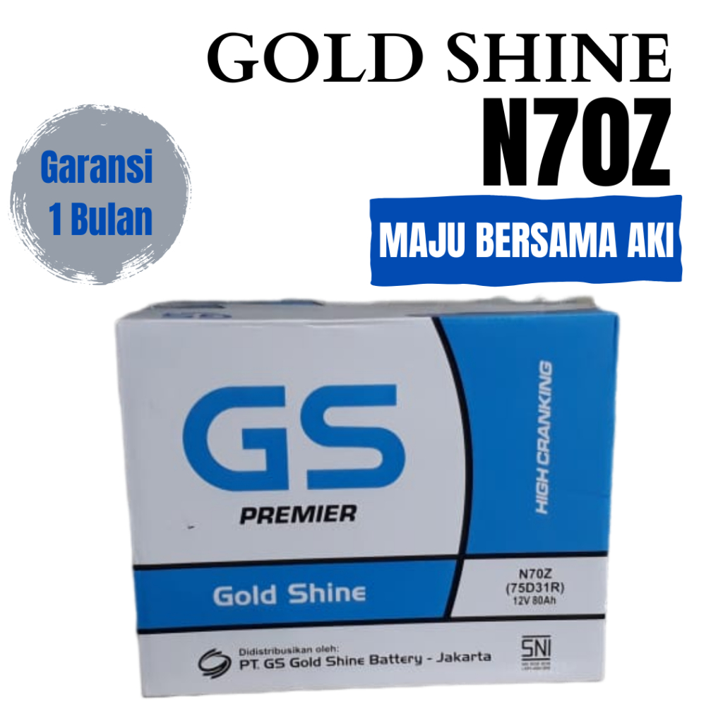 Jual Aki Mobil N70Z Basah GoldShine untuk Ford Everest | Shopee Indonesia