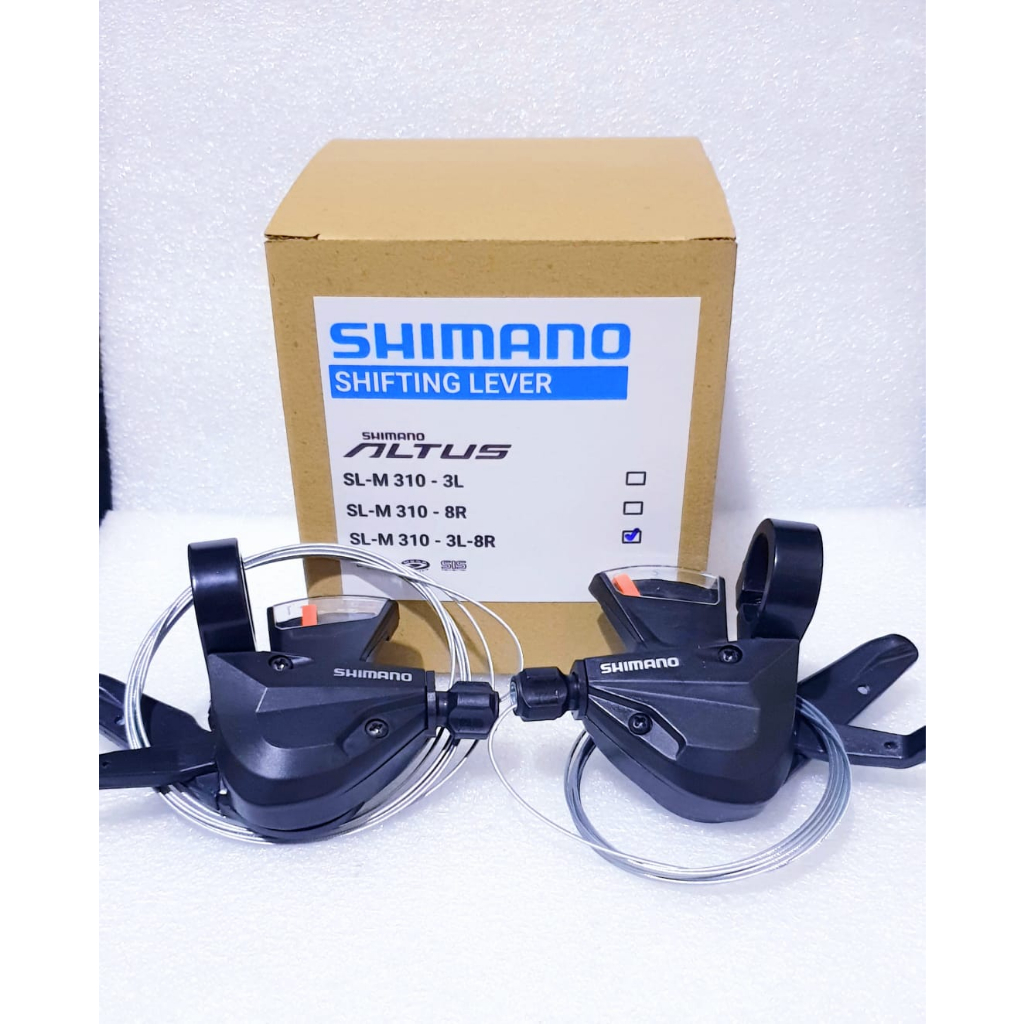 Jual Shifter Sepeda 3x8 Speed Shimano Altus M 310 Real Picture | Shopee Indonesia