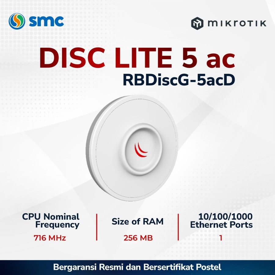 Jual MikroTik Disc Lite5 ac (RBDiscG-5acD) | Shopee Indonesia
