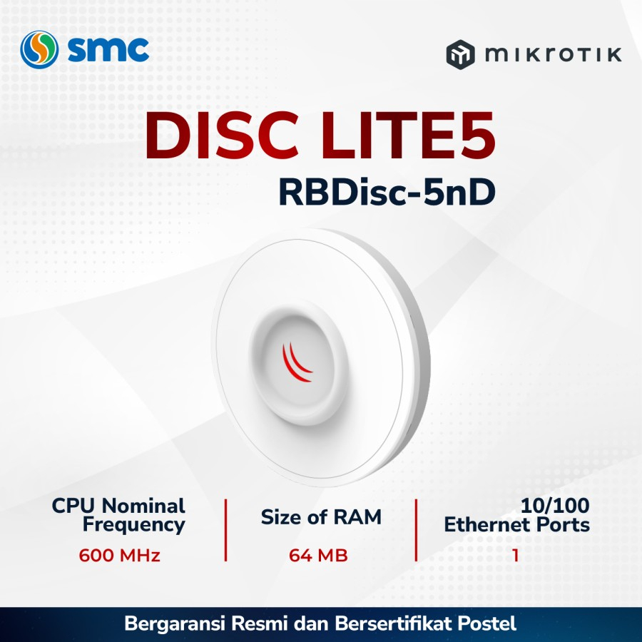 Jual MikroTik Disc Lite5 |RBDisc-5nD|Router MikroTik | Shopee Indonesia