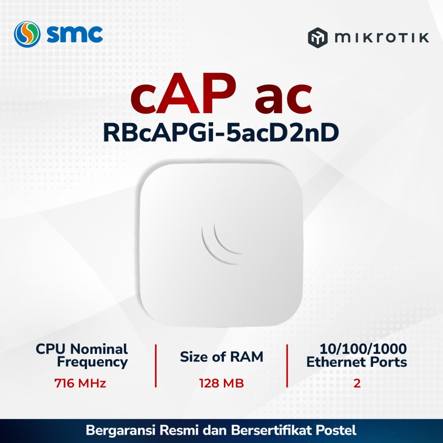 Jual MikroTik cAP ac (RBcAPGi-5acD2nD ) | Shopee Indonesia