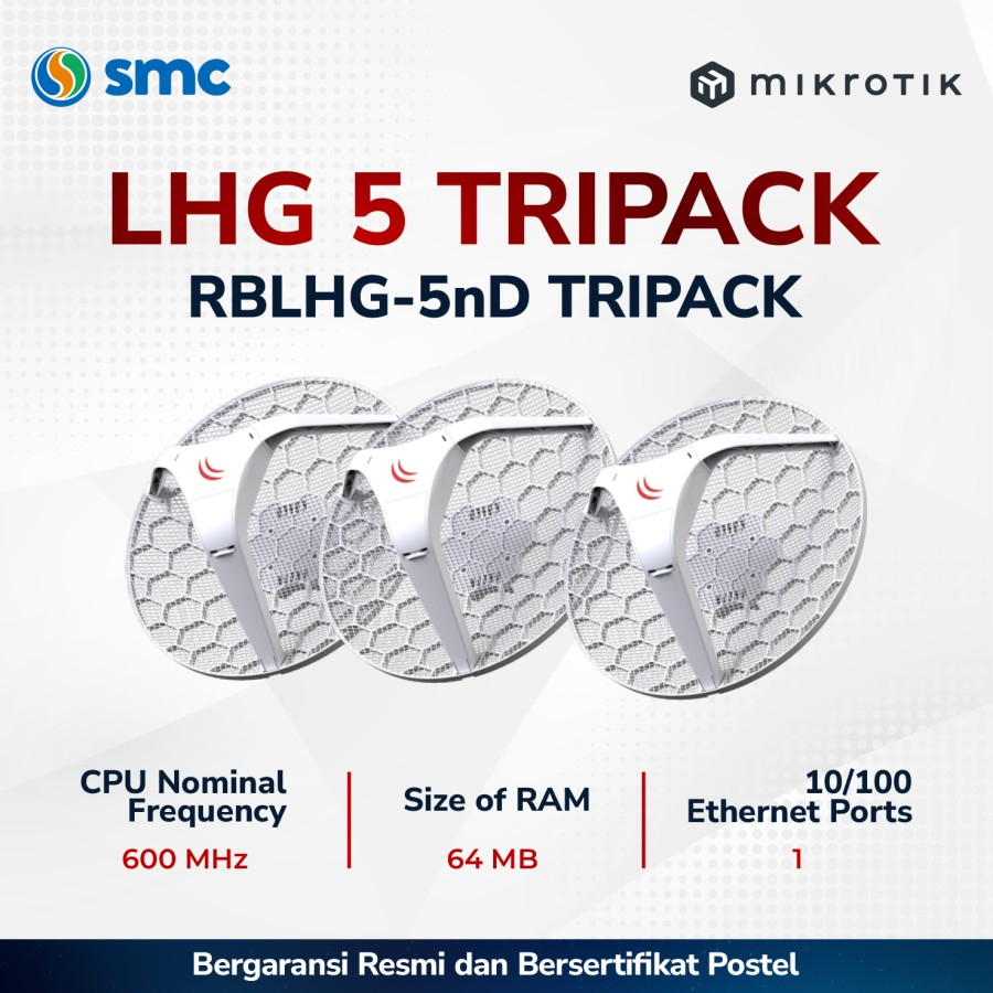 Jual MikroTik LHG5 Tripack | Shopee Indonesia