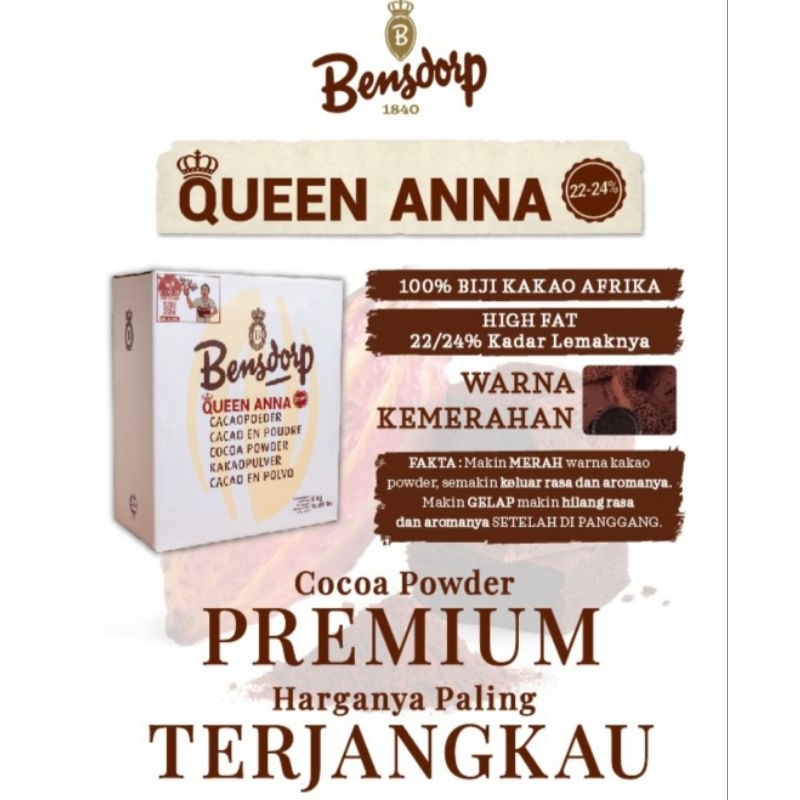 Jual PROMO! Coklat bubuk BENSDORP Avante Pure Cocoa Powder Bensdrop 250 ...