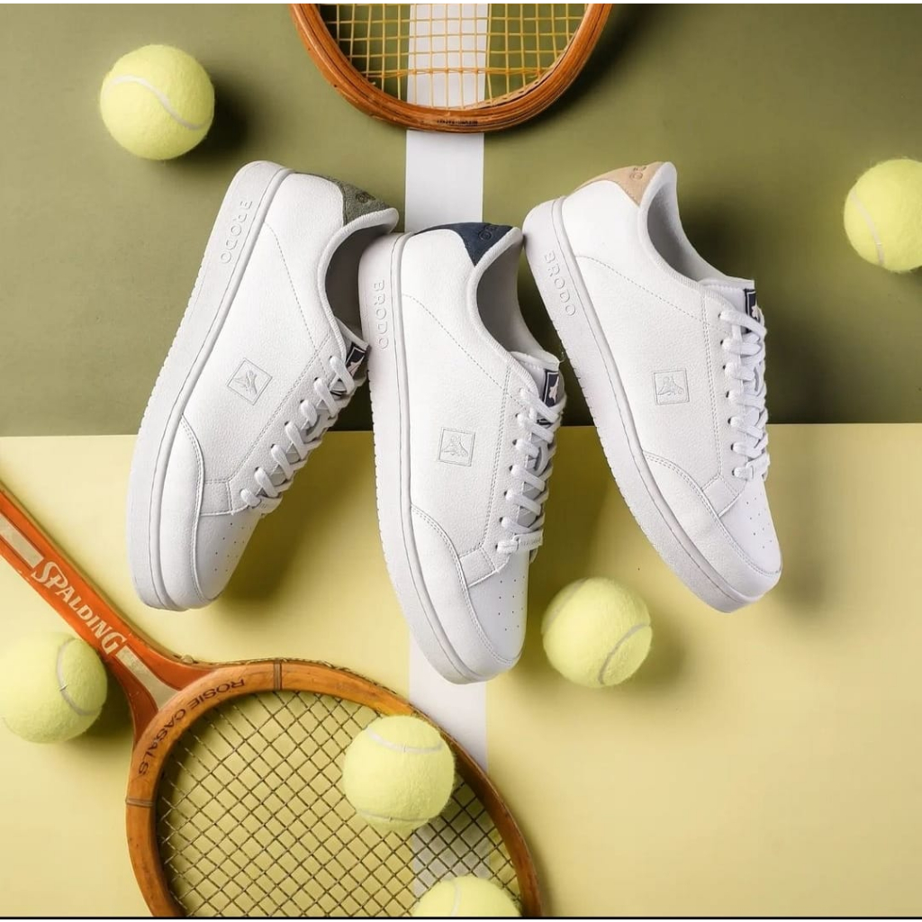 Jual Brodo Ace Court Original 100% Sepatu Olahraga Tennis | Shopee ...