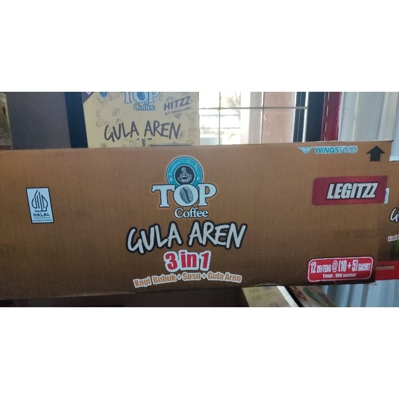 Jual Top Coffee Top Kopi Gula Aren dan Top Coffee 3 in 1 Susu Gula Aren ...