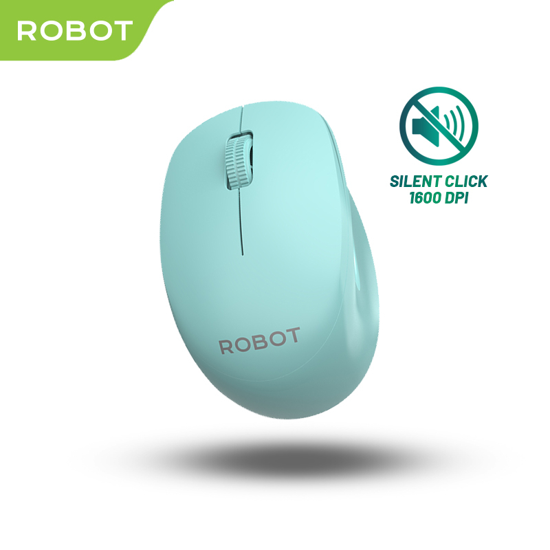 Jual ROBOT M210S 2.4G Wireless Silent Click Optical USB Mouse - Garansi ...