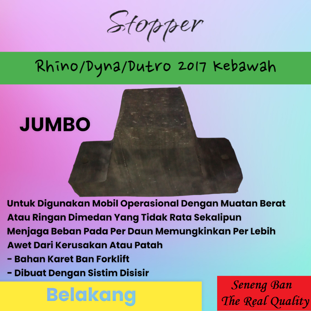Jual Stopper Rhino/Dina(Dinosaurus)/Dutro 2017 Kebawah Bagian Belakang ...