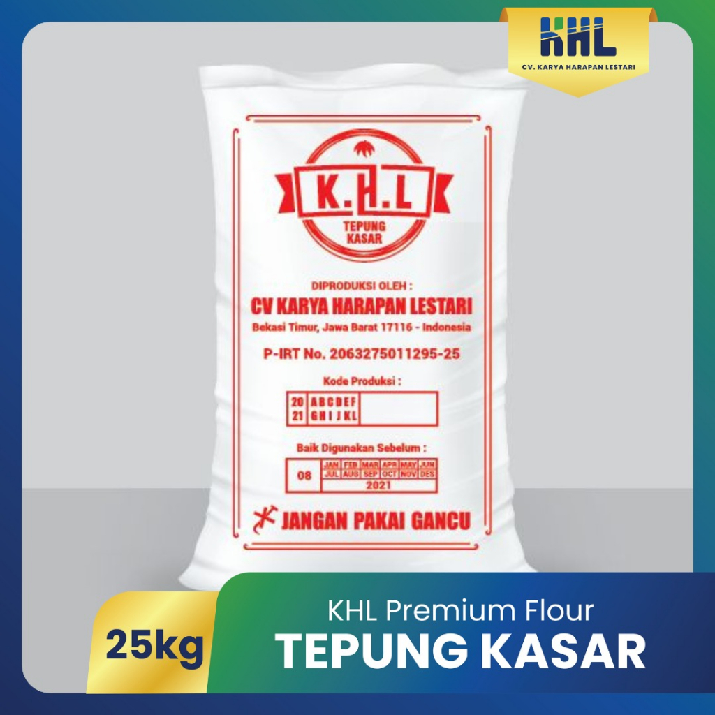 Jual 25 Kg Tepung Tapioka Kasar / Tepung Kasar / Tepung Shihlin ...