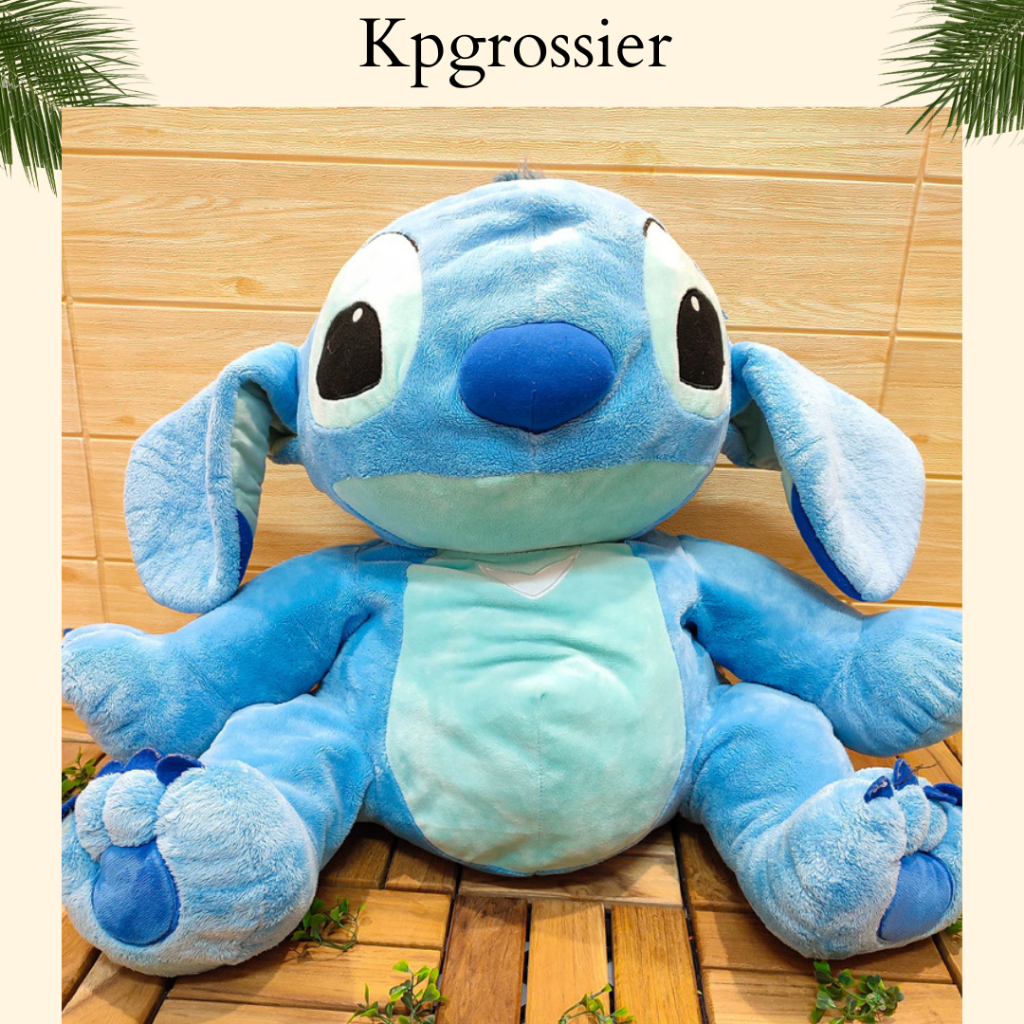 Jual Boneka Stitch Disney Jumbo Lucu Warna Biru 42 cm | Shopee Indonesia