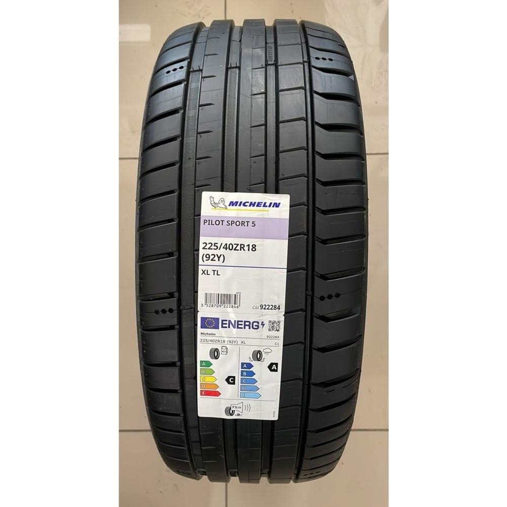 Jual Ban Mobil Michelin Pilot Sport 5 Ukuran 225/40 R18 - Ban Mobil ...