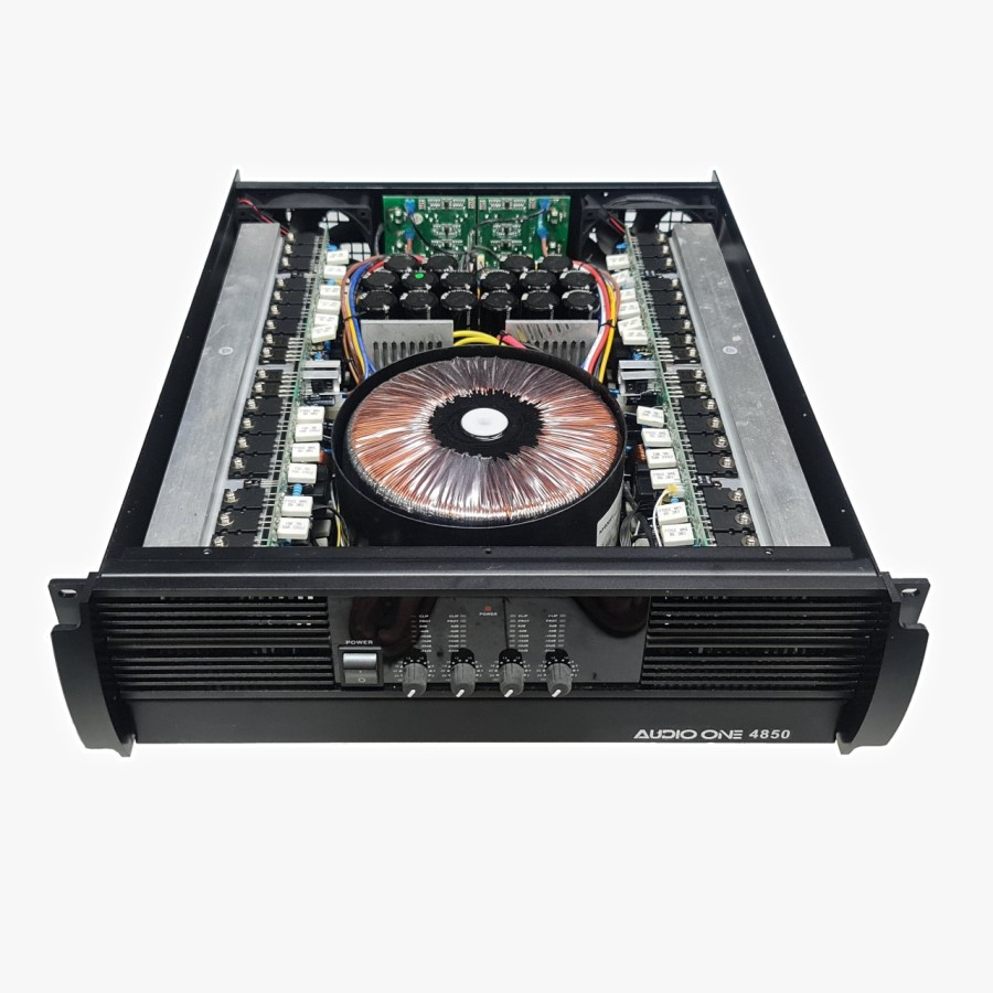 Jual Power Amplifier 4 Channel Audio One 41500 M4650 M4850 Bisa 18"x 4 ...