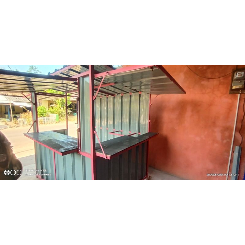 Jual Booth container Rangka besi Galvanis | Shopee Indonesia