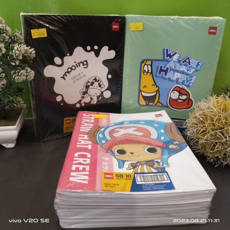 Jual BUKU TULIS DELI 58 (1pack 10buku) | Shopee Indonesia