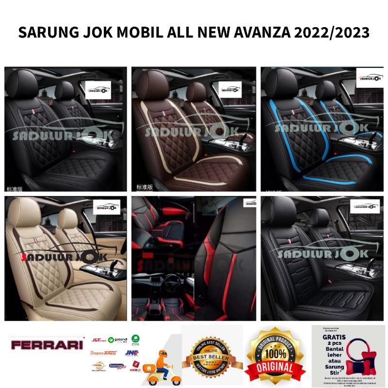 Jual Sarung Jok Mobil All New Avanza Xenia 2022-2023 Full set Bahan ...