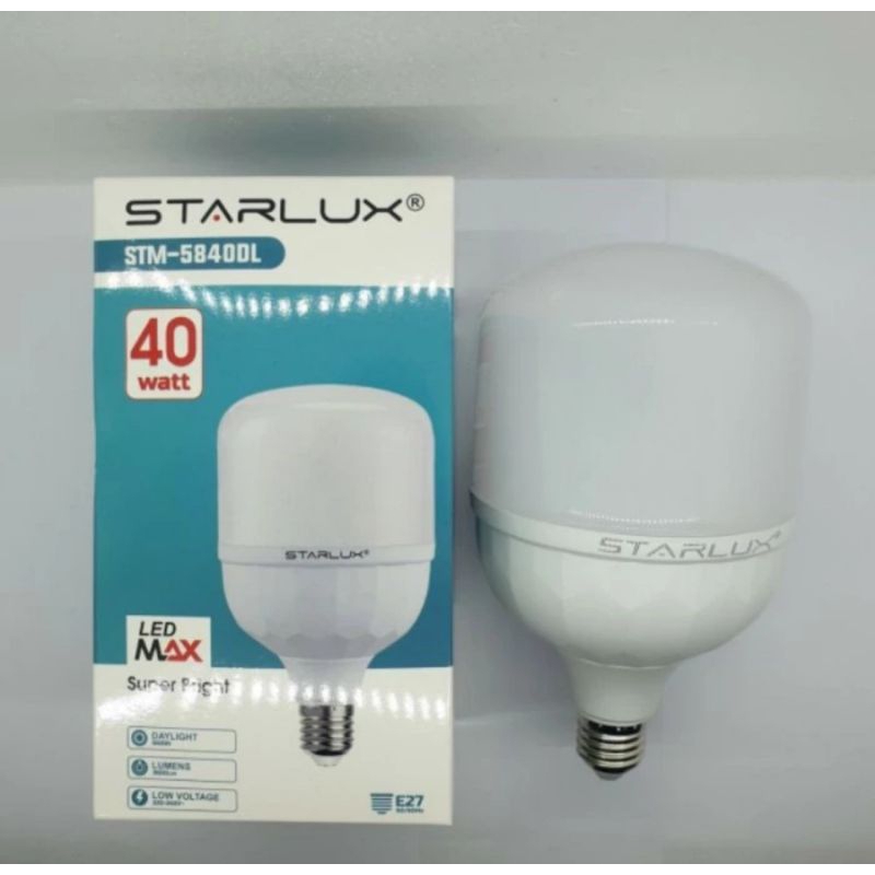 Jual Lampu Led Max Starlux 40 Watt Cahaya Putih Super Terang | Shopee Indonesia