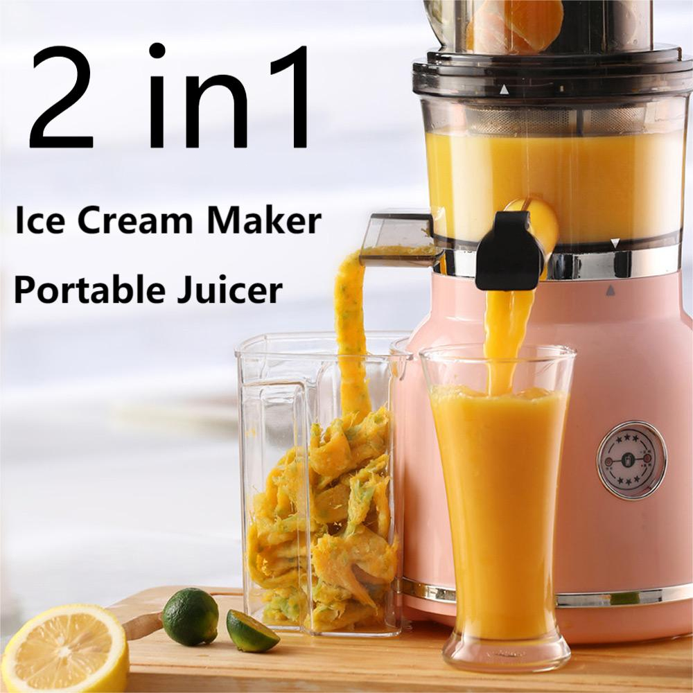 Jual 【GARANSI 6 BULAN】UNIG 2 in1 Slow Juicer 180W Ice Cream Maker BPA ...