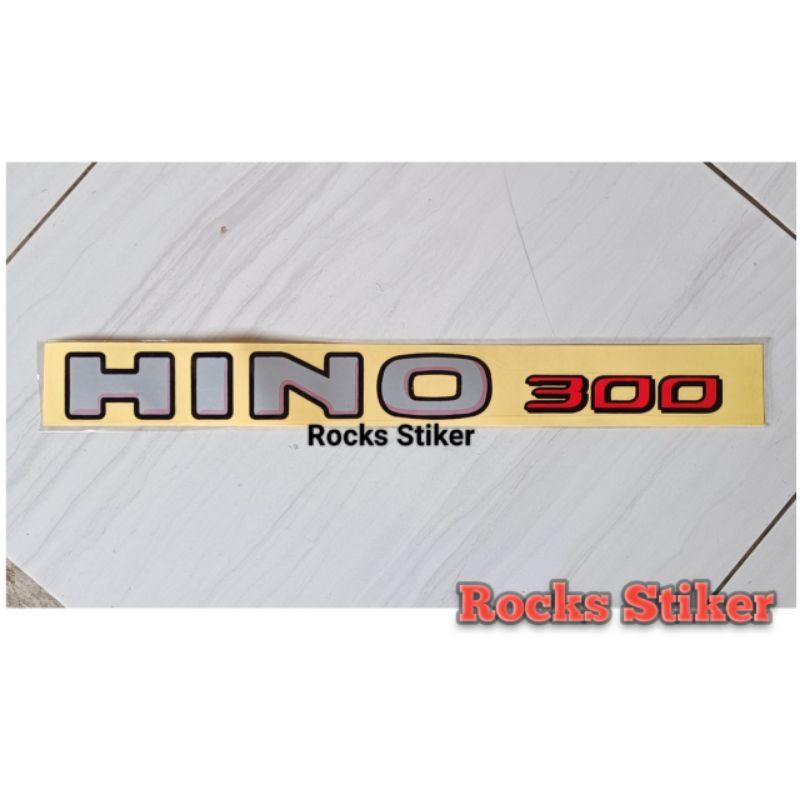 Jual Stiker HINO 300 XPOWER 130HD DUTRO TURBO INTERCOOLER 1set / stiker ...