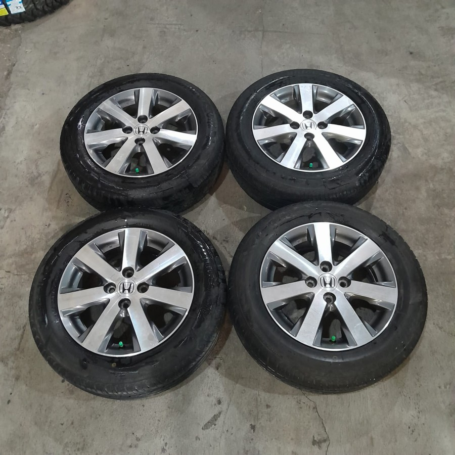 Jual VELG MOBIL SECOND STANDAR FREED RING 15 PCD 4X100 + BAN 185 65 R15 | Shopee Indonesia