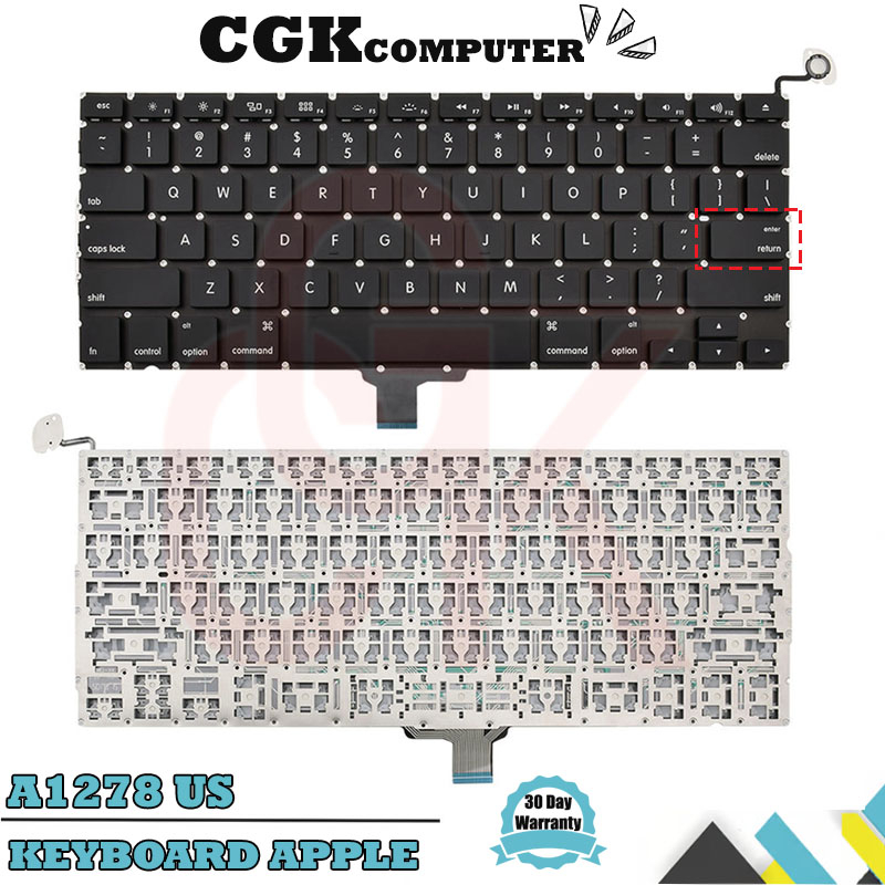 Jual Keyboard App Mac Pro 13" A1278 1278 2009 2010 2011 2012 | Shopee ...