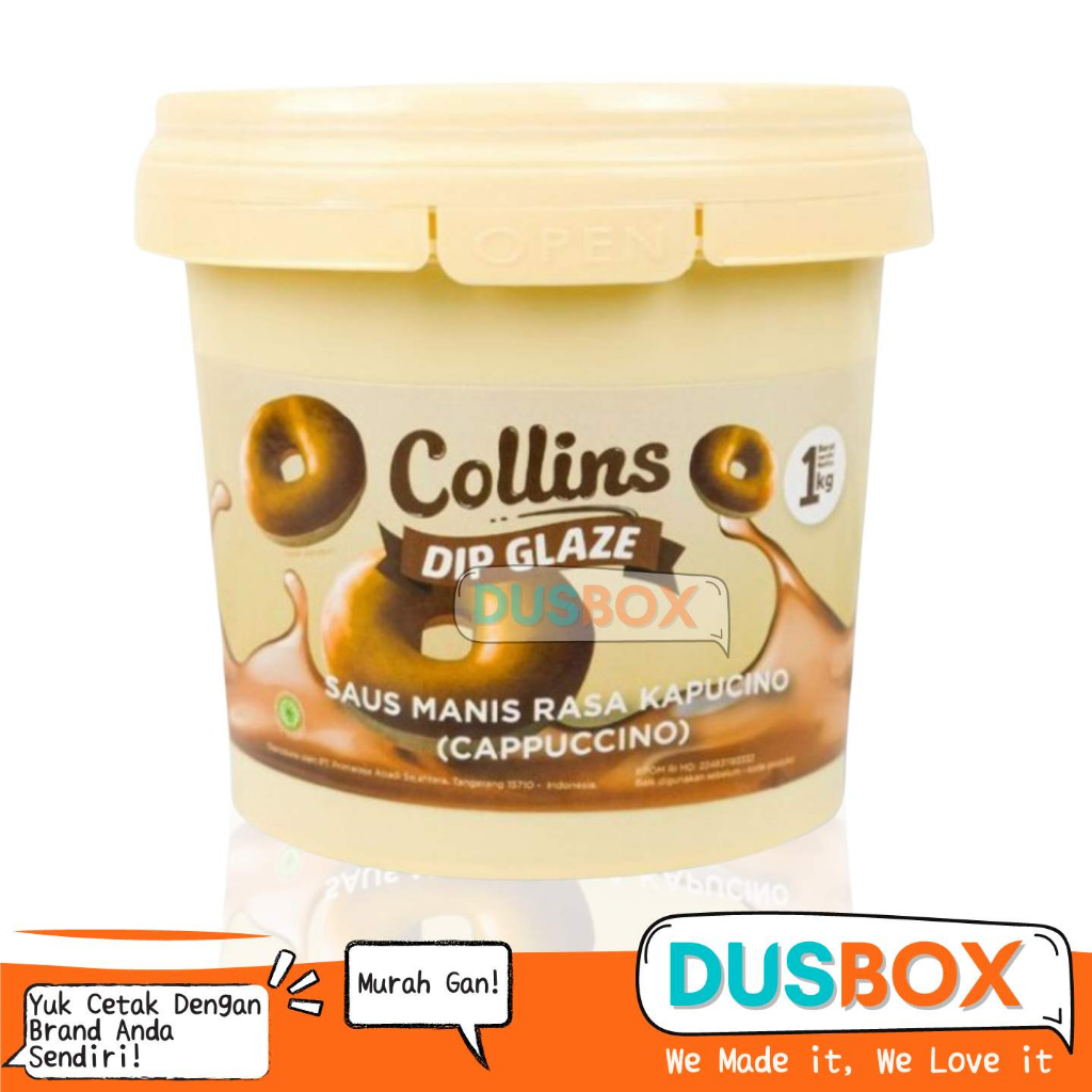 Jual Collins Choco Crunchy 1 kg / Collins Dip Glaze / Collins Coklat ...
