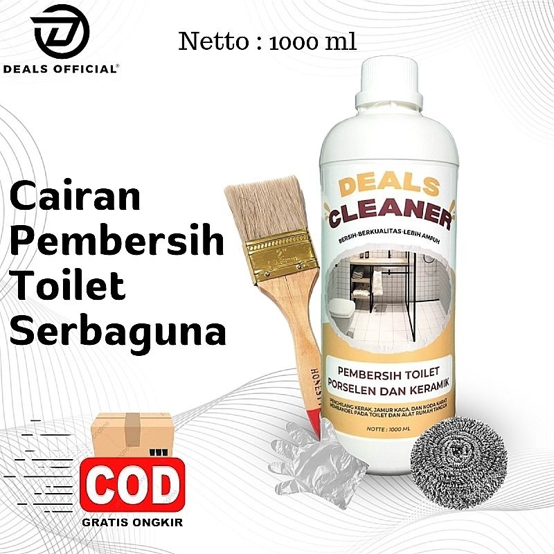 Jual Deals cleaner 1000ML ampuh bersihkan kamar mandi, toilet, wastafel ...