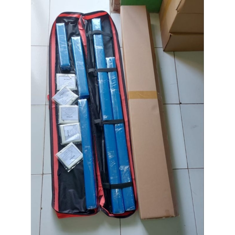 Jual Spalek Set / Bidai kayu 5 Set + Mitella 5 Pcs /Penyangga Patah ...