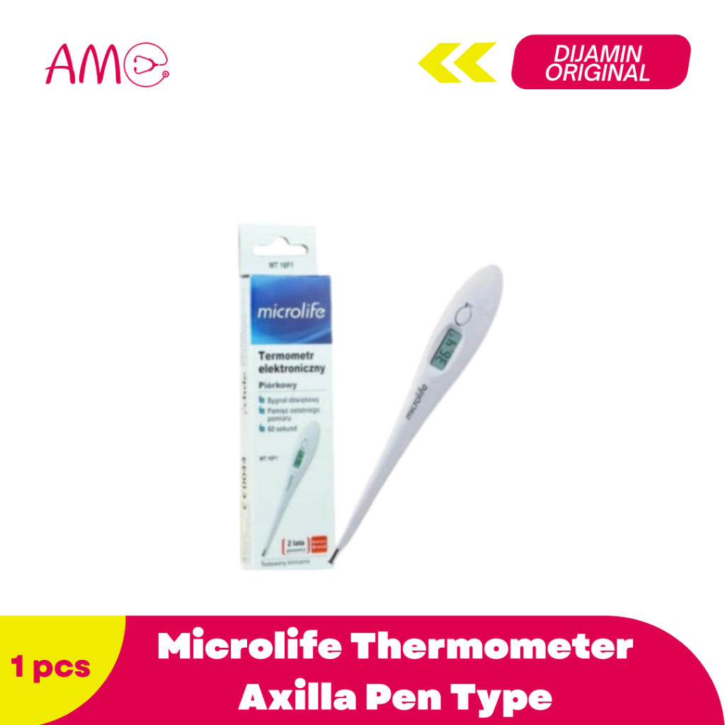 Jual Microlife Thermometer Axila Pen Type - termometer - alat tes ...