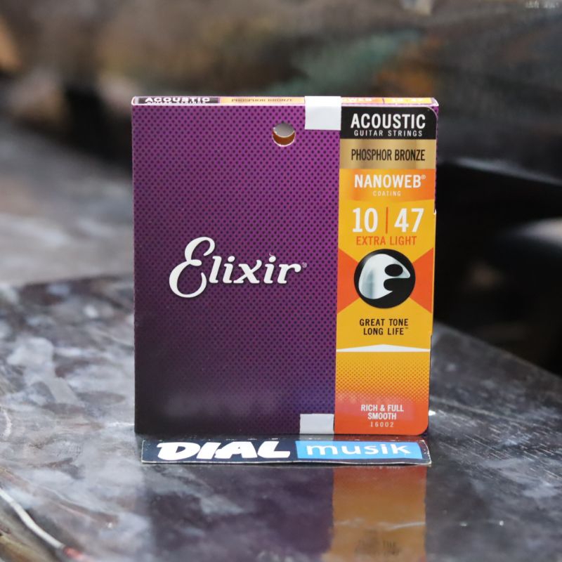 Jual Elixir 16002 Phosphor Bronze 010-47 Nanoweb Akustik - Anti Karat ...