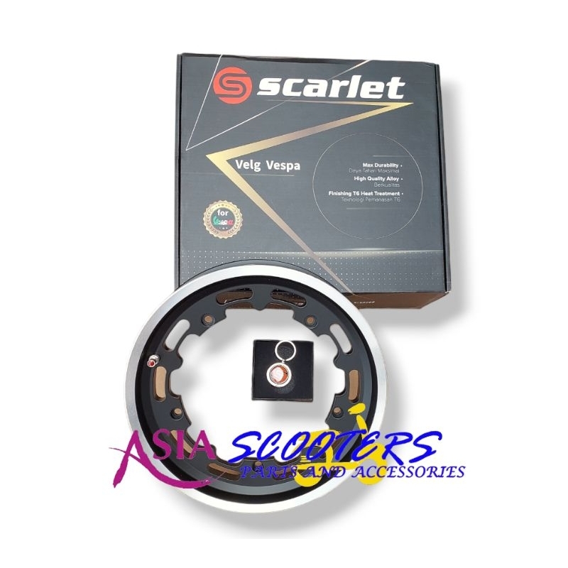 Jual Velg Tubless Tubeless Vespa Ring 12 Scarlet Px Exclusive Excel ...