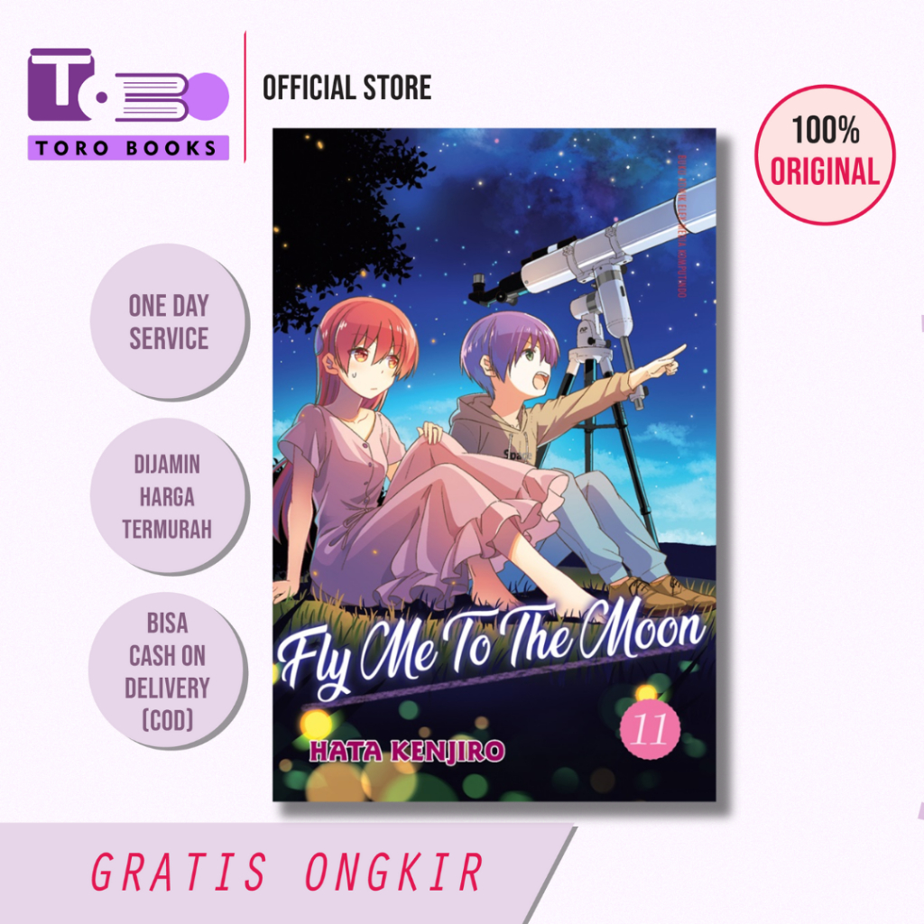 Jual Komik Fly Me to the Moon by Hata Kenjiro (vol 1-11) | Shopee Indonesia
