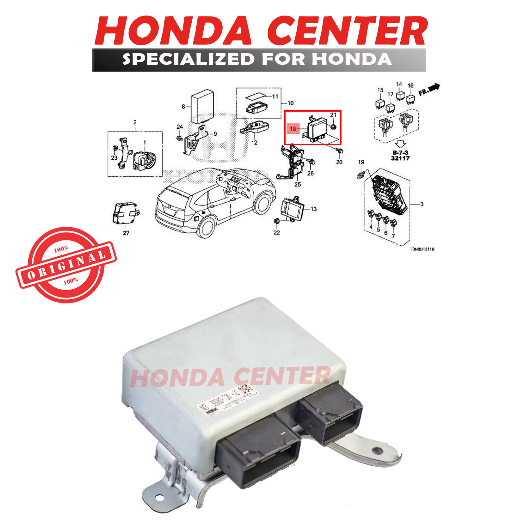 Jual Modul Eps Unit Honda Crv Rm Gen4 2012 2013 2014 2015 39980-T0n-Q01 ...