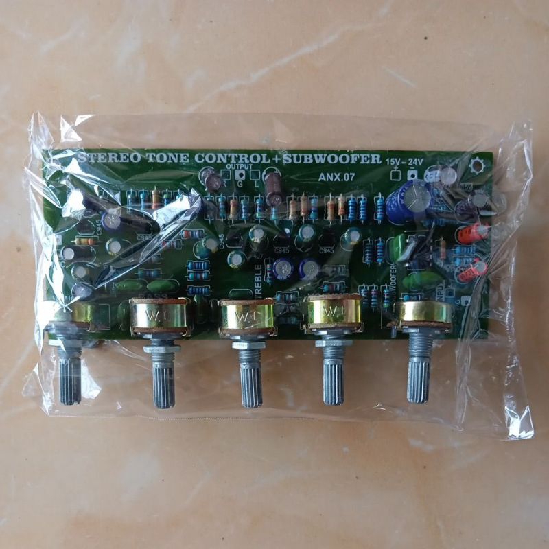 Jual Kit tone control stereo + Sub+Mic DC 12 V | Shopee Indonesia