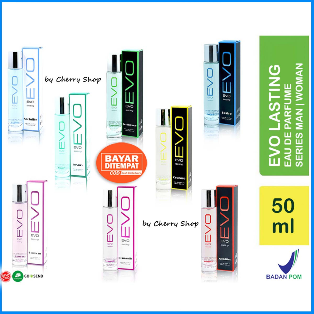 Jual [TAHAN LAMA | PARFUM WANITA & PRIA] [50ML] [BPOM] EVO Parfum ...