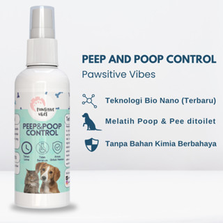 Jual Pawsitive Vibes Pee Poop Control Potty Training Spray 120ml ...