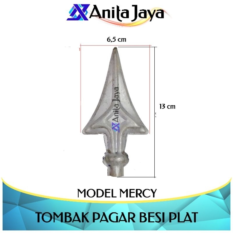 Jual Tombak Wajik atau mersi besi plat ornamen pagar | Shopee Indonesia