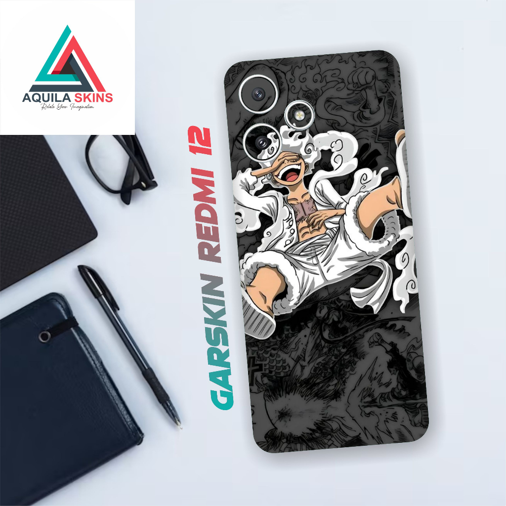 Jual Garskin HP Skin Handphone REDMI 12 Custom luffy gear 5 - isi 2 ...